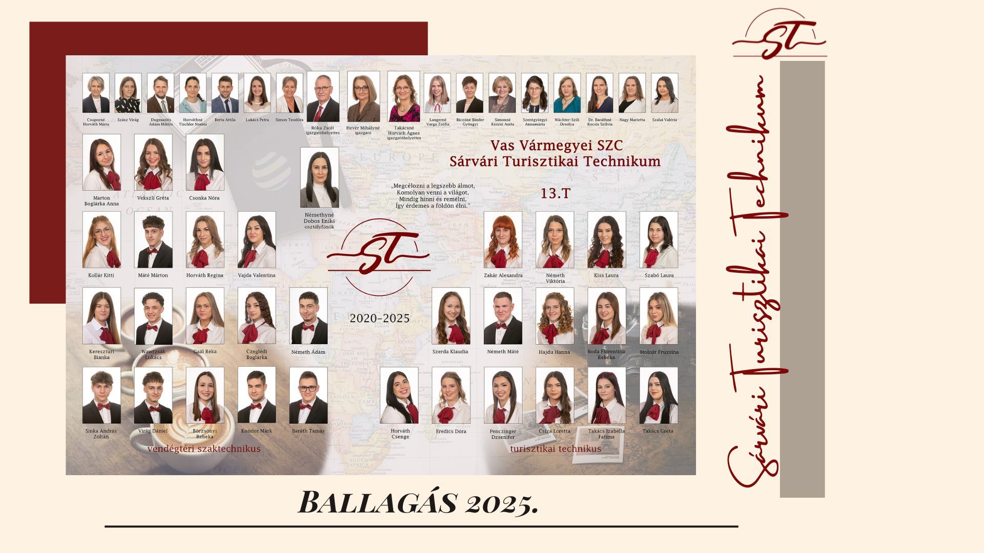 Ballagás 2025. | Hírek | Vas Vármegyei SZC Sárvári Turisztikai ...