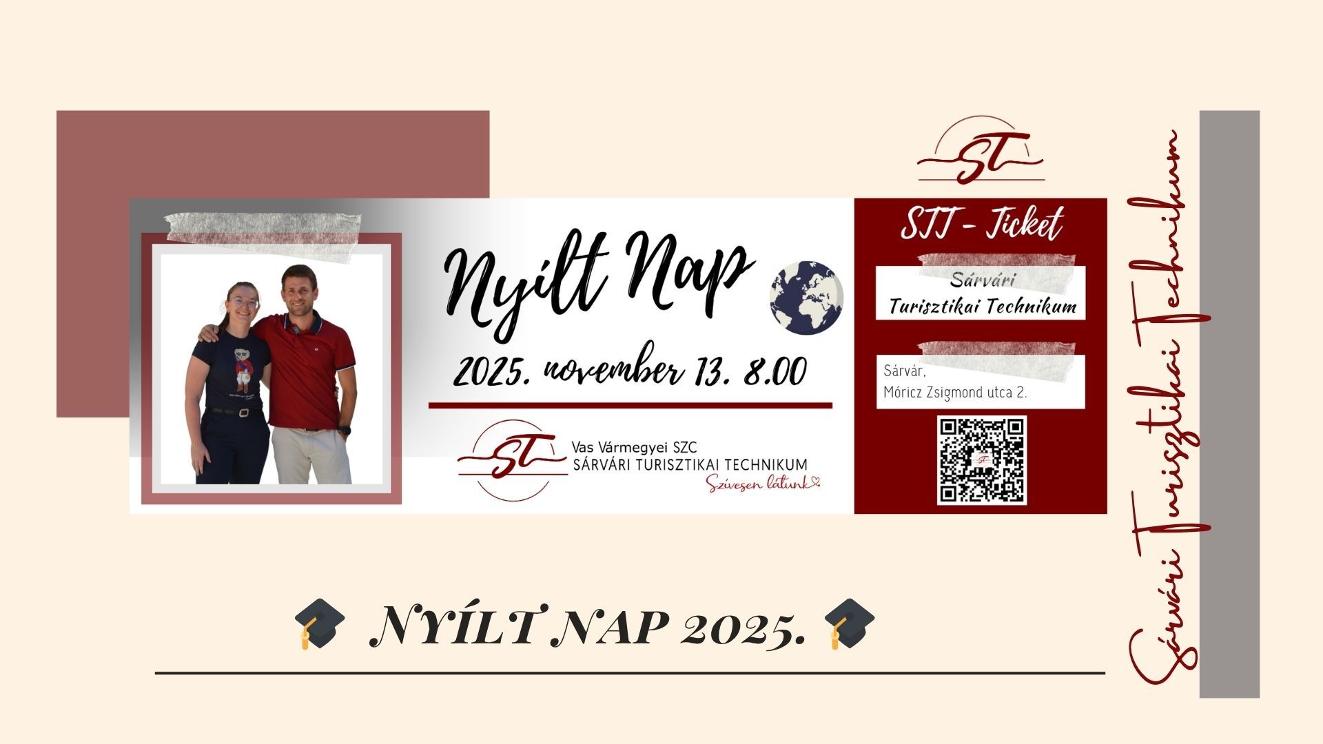 Nyílt Nap 2025. | Hírek | Vas Vármegyei SZC Sárvári Turisztikai ...