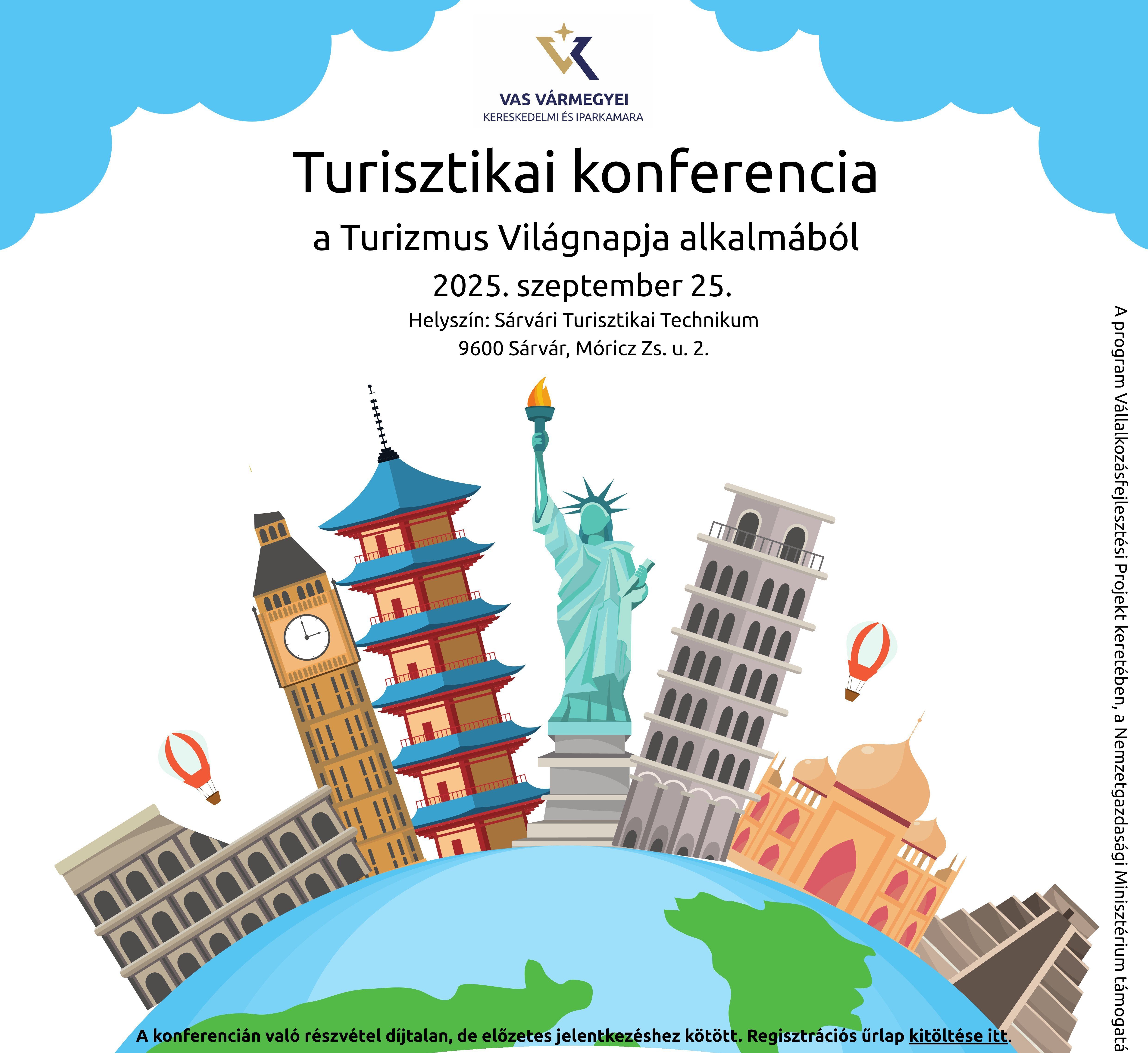 Turisztikai Világnap 2025. -Konferencia | Hírek | Vas Vármegyei SZC ...